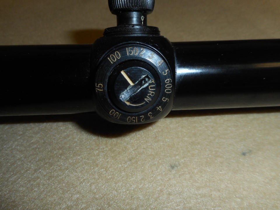 VINTAGE REDFIELD (DENVER-USA) 12X TARGET/VARMINT SCOPE--LEE DOT--VERY ...