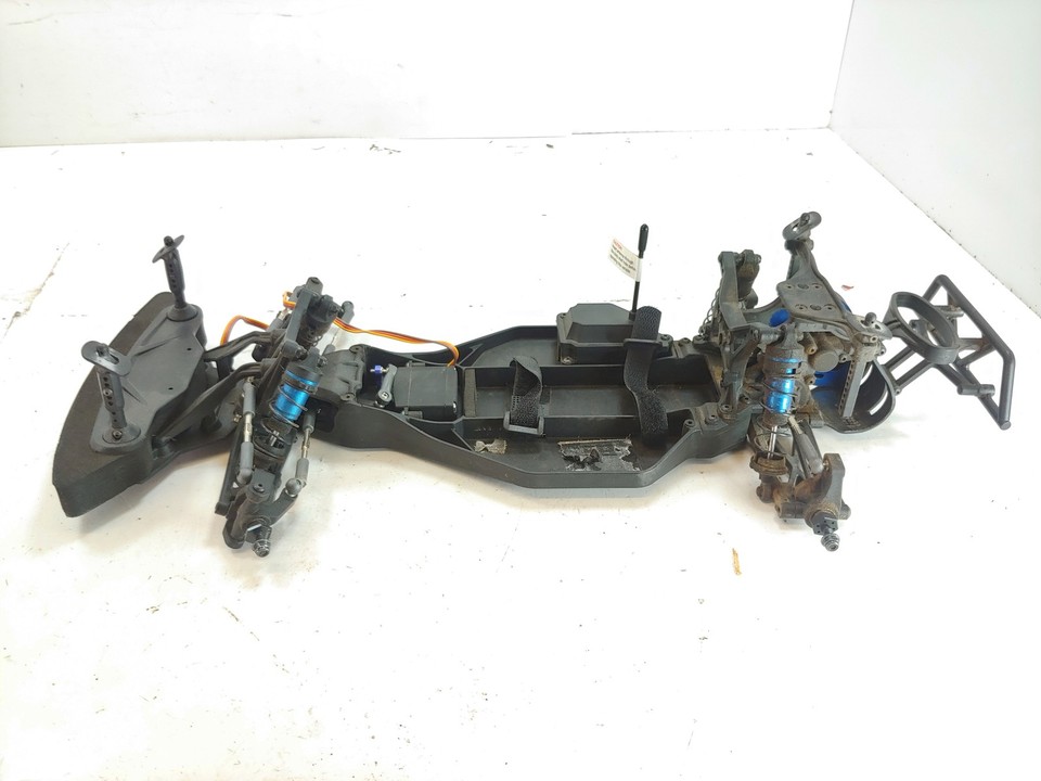 Team Associated SR10 1/10 2wd Original Dirt Oval Roller Slider w/ Body ...