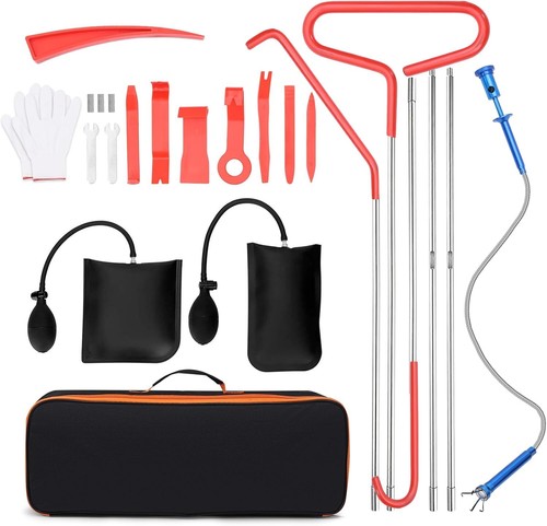 Magnetic Flexible Claw Grabber... Car Tool Kit 24PCS 68 inch Long Reach ...