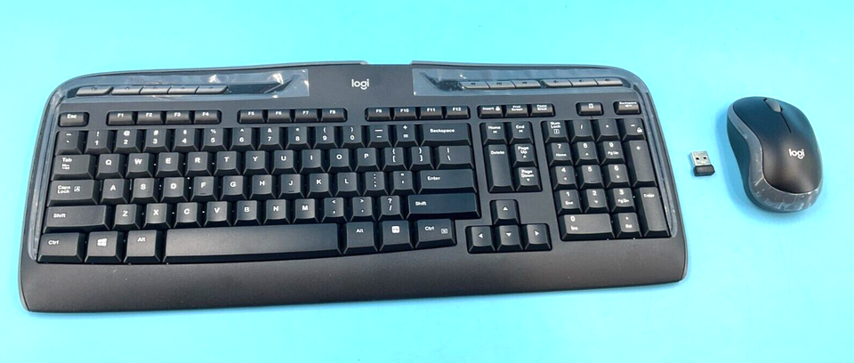 Logitech Desktop MK320 Wireless Keyboard & Mouse Black 920-002836 ️ ️ ...