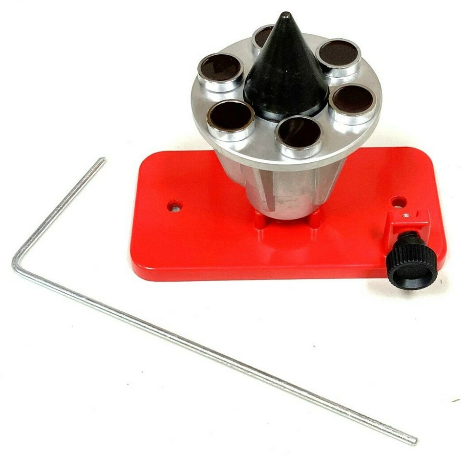 Tecomec Lawn Mower Blade Balancer - Magnetic Wall Mount - Professional ...