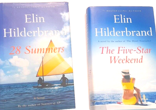 Elin Hilderbrand Recent Books 28 Summers * The Five-Star Weekend * Lot ...