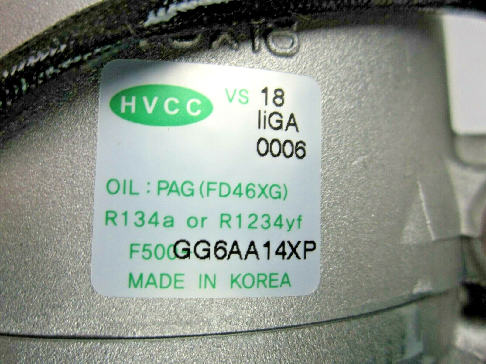 OEM ! A/C COMPRESSOR W/ CLUTCH FIT 2009-2014 HYUNDAI GENESIS 3.8L ...