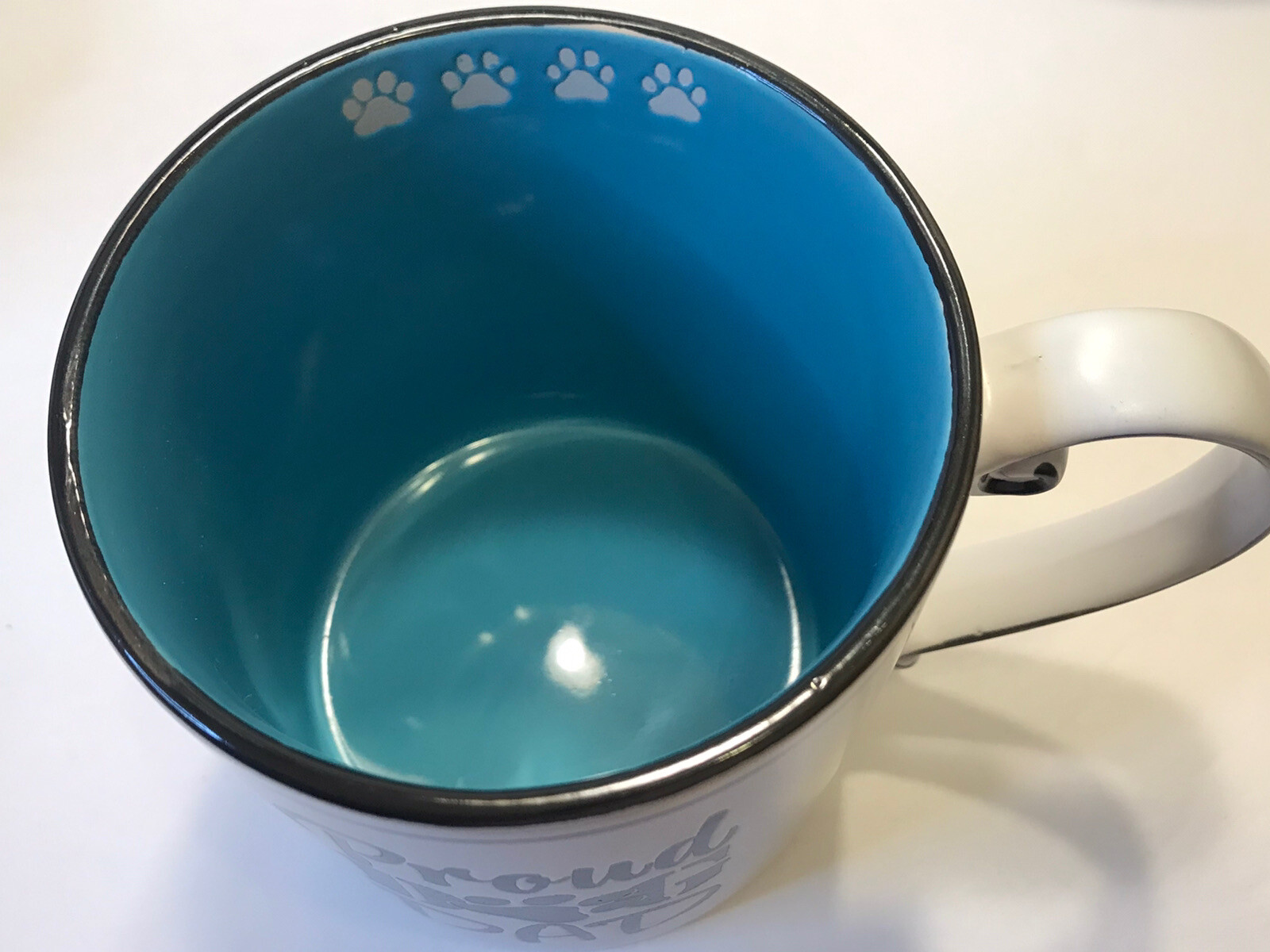 Spectrum Designz Proud Dog Dad Paw Prints Ceramic Coffee Tea Mug Gift ...
