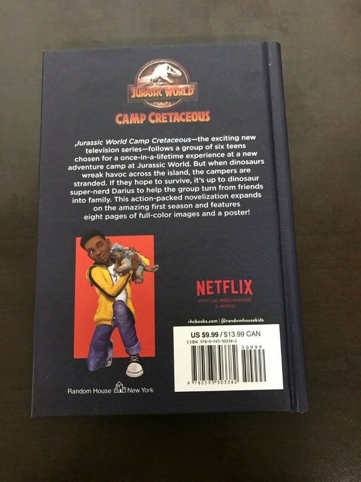 Camp Cretaceous, Volume One: The Deluxe Junior Novelization Jurassic ...