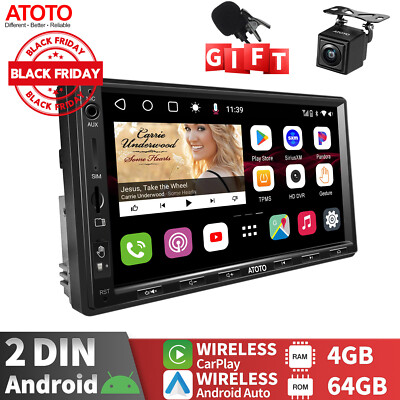 ATOTO S8 Ultra 7IN 2DIN Android Car Stereo GPS Track 4G LTE + Live ...
