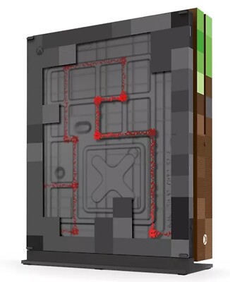 Microsoft Xbox One S Minecraft Limited Edition Bundle 1TB Green & Brown ...