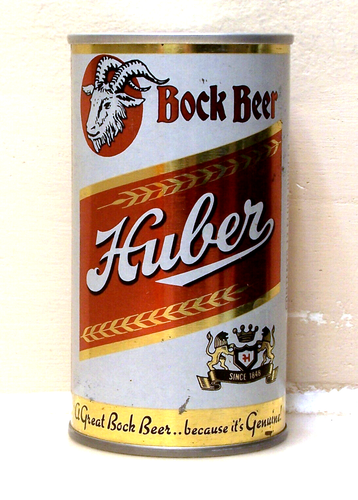 HUBER BOCK S/S beer can | eBay