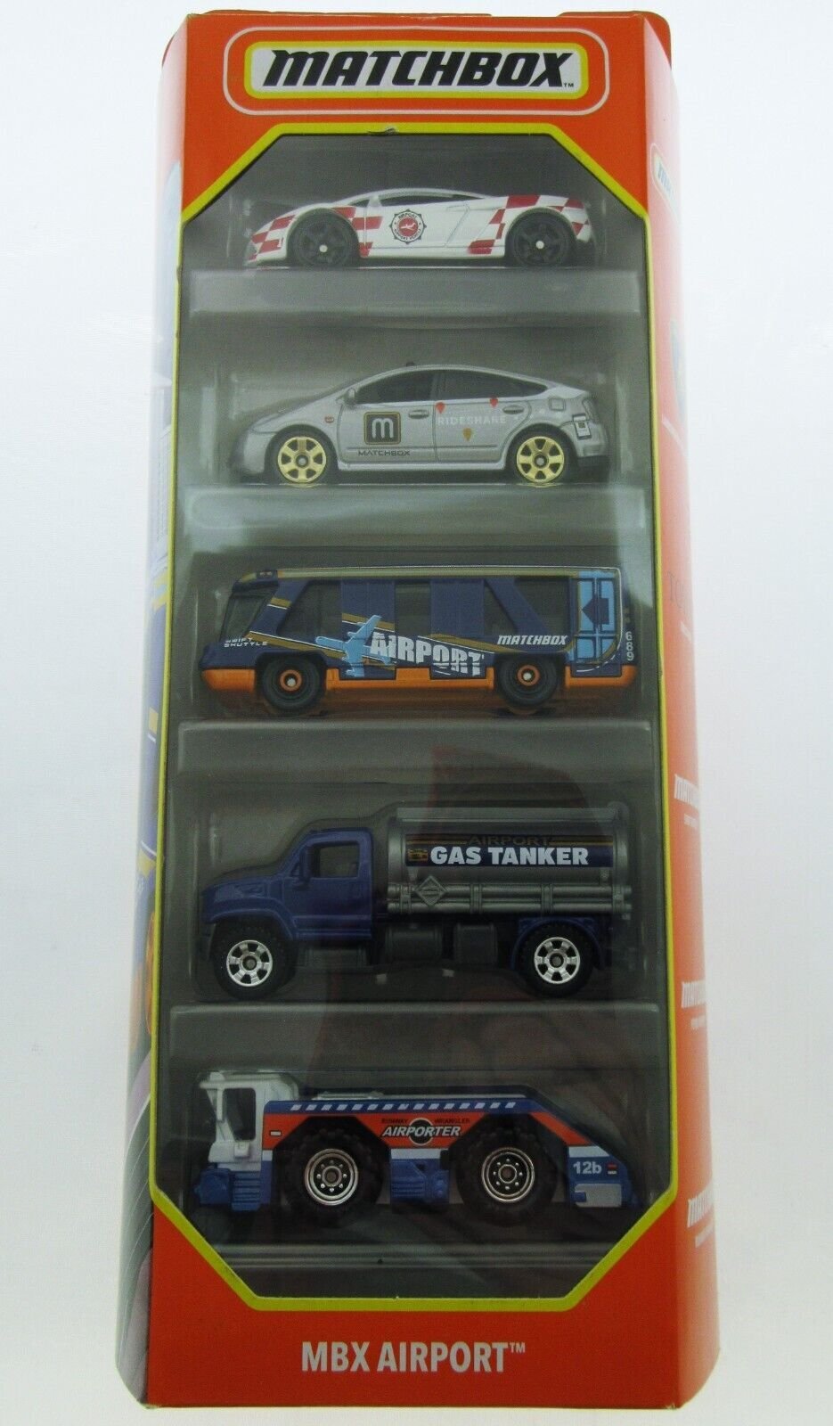 Matchbox MBX Airport ~ Airporter Shuttle Gas Tanker ~ Die Cast ~ 5 ...