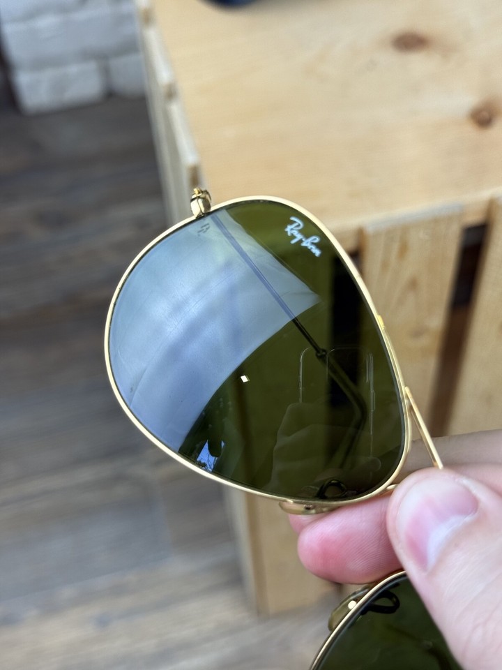 Vintage 90's Ray Ban BL Made in USA Aviator Sunglasses | eBay