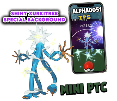 Pokemon Shiny Xurkitree with Special Background Mini P T C 80k | eBay