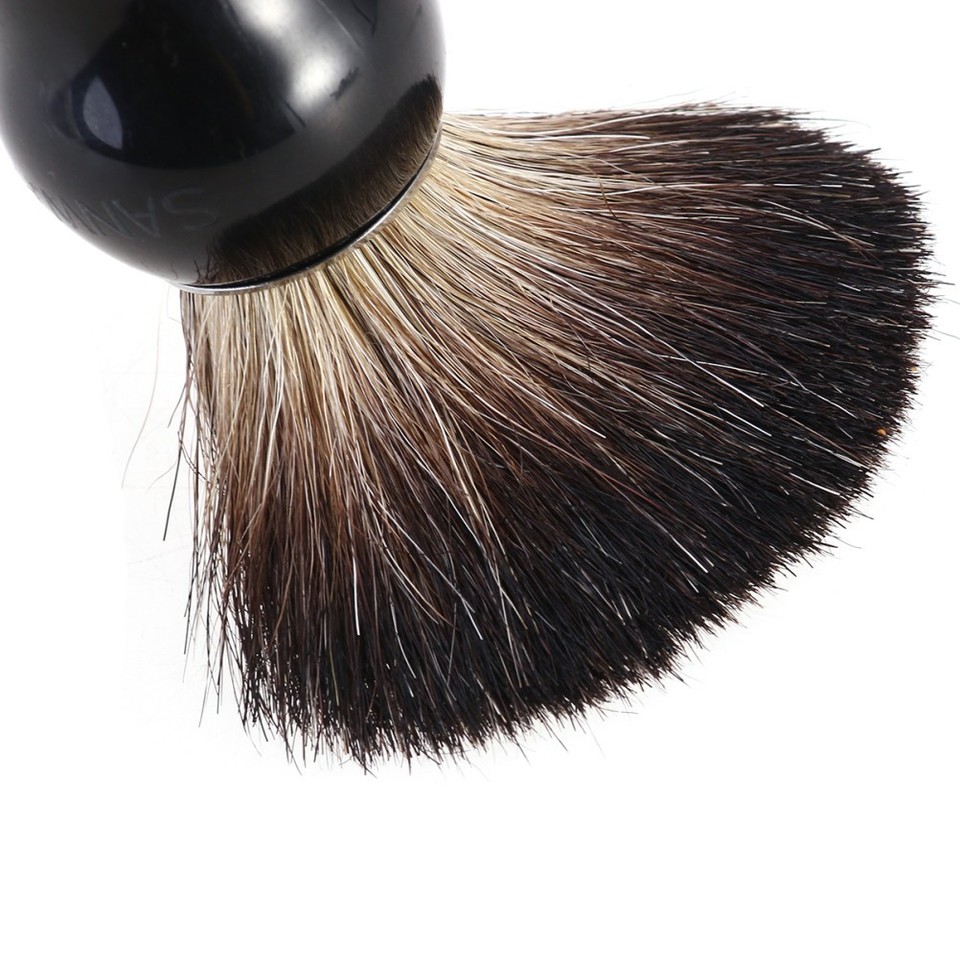 Hair Shaving Brush Beard Brush Soft Dense Bristles for Comfortable ...