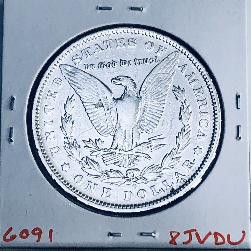 1891 O MORGAN SILVER DOLLAR HI GRADE GENUINE U.S. MINT RARE COIN 6091 ...