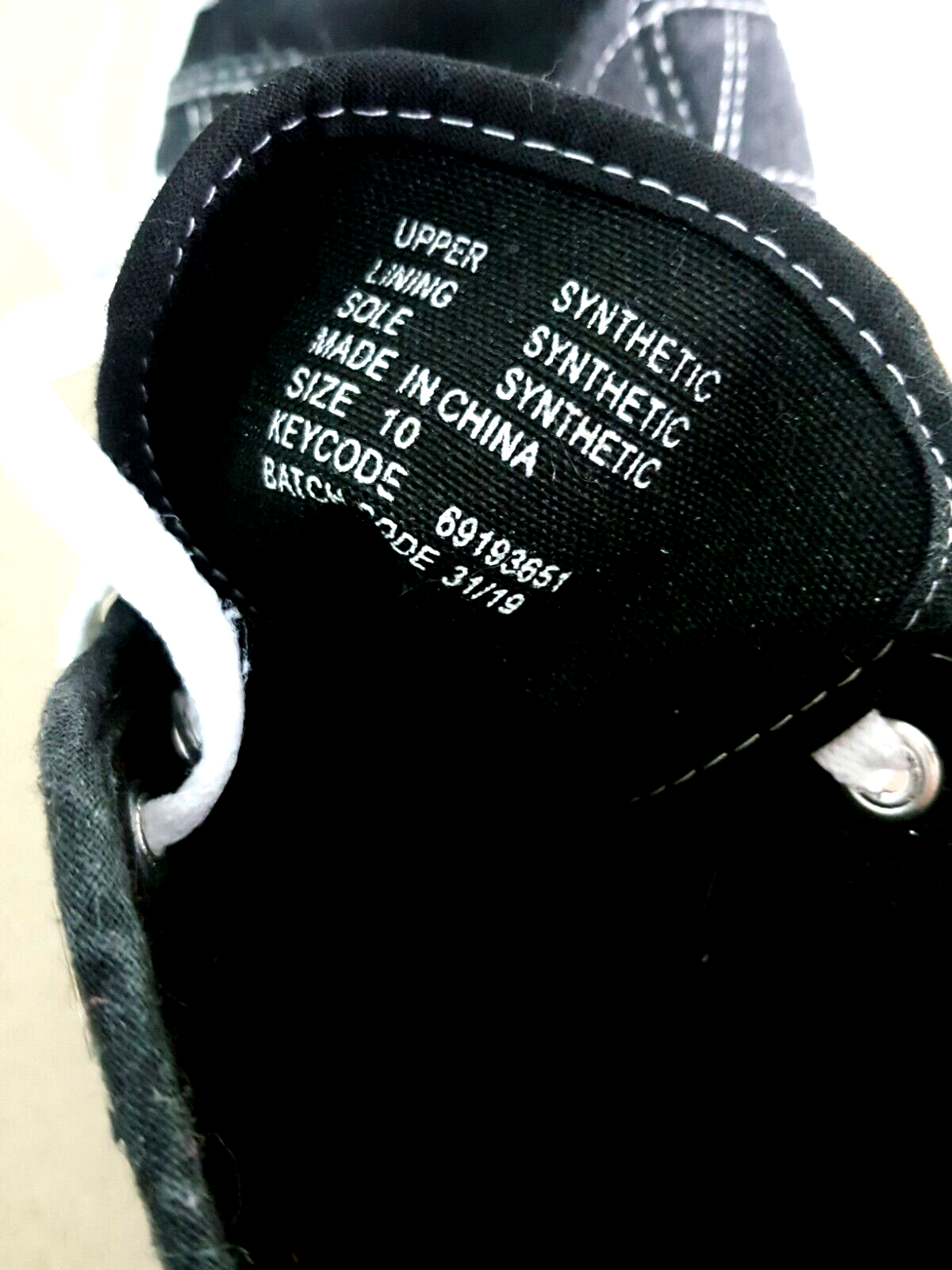 NWOB Anko Black High Top Unisex Tennis Shoes Size 10 AU/UK | eBay