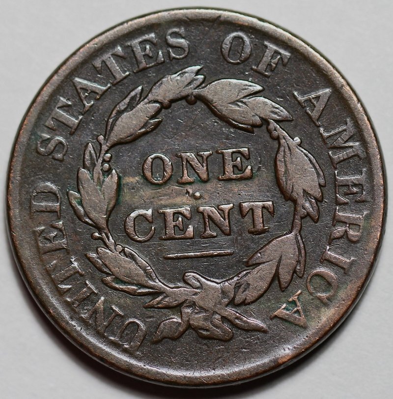 1827 Coronet Head Large Cent - US 1c Copper Coin | eBay