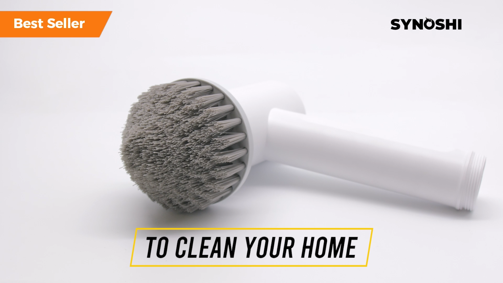 Synoshi® | Electric Spin Scrubber | Cordless Power Brush with 3 ...