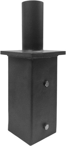 Tenon Adaptor Bracket for 4"Square Pole, Slip Fitter Mounted Bracket 2. ...