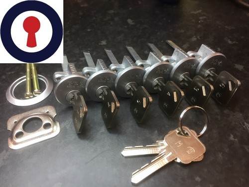 Locksmith Suited Locks 6 x Rim cylinders Master keyed 1st P&P Inc Vat ...
