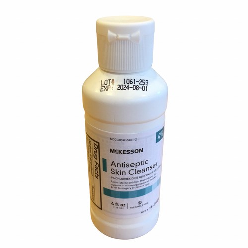 McKesson Antiseptic Skin Cleanser 4 fl oz EXP 2024 08 01 Flip Top ...