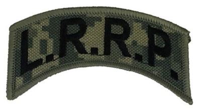 US ARMY LRRP LONG RANGE RECONNAISSANCE PATROL ROCKER TAB PATCH ACU ...