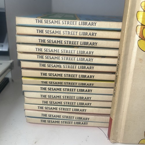 The Sesame Street Library 1 - 15 COMPLETE SET Hardcover Children Books ...