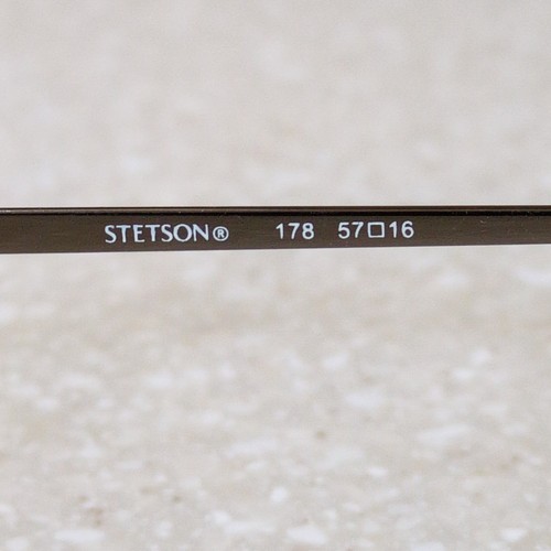 Stetson 178 Zyloware 058 Gunmetal Eyeglasses Frames 57-16-145 | eBay