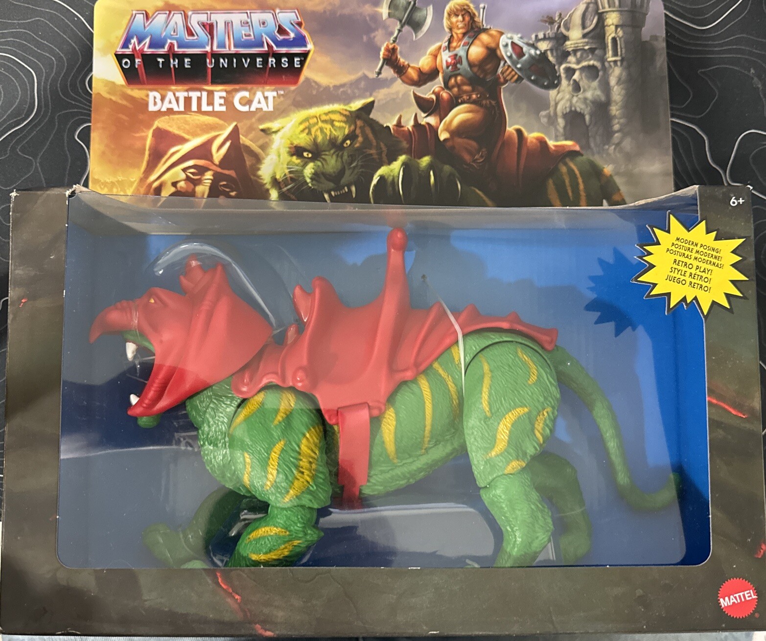 Masters of the Universe Origins Battle Cat Action Figure Brand New ...