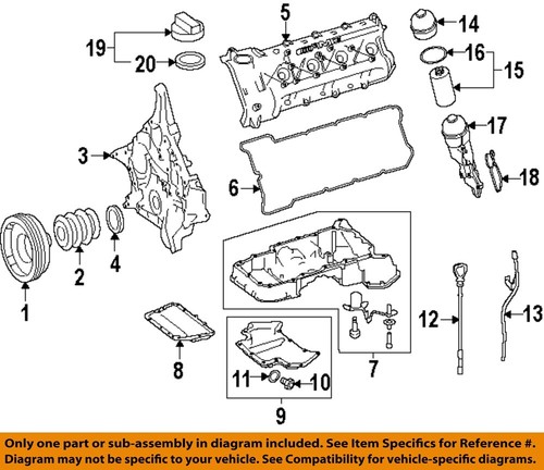 MERCEDES OEM 07-15 C63 AMG Engine Engine Parts-Filler Cap 1560180102 | eBay