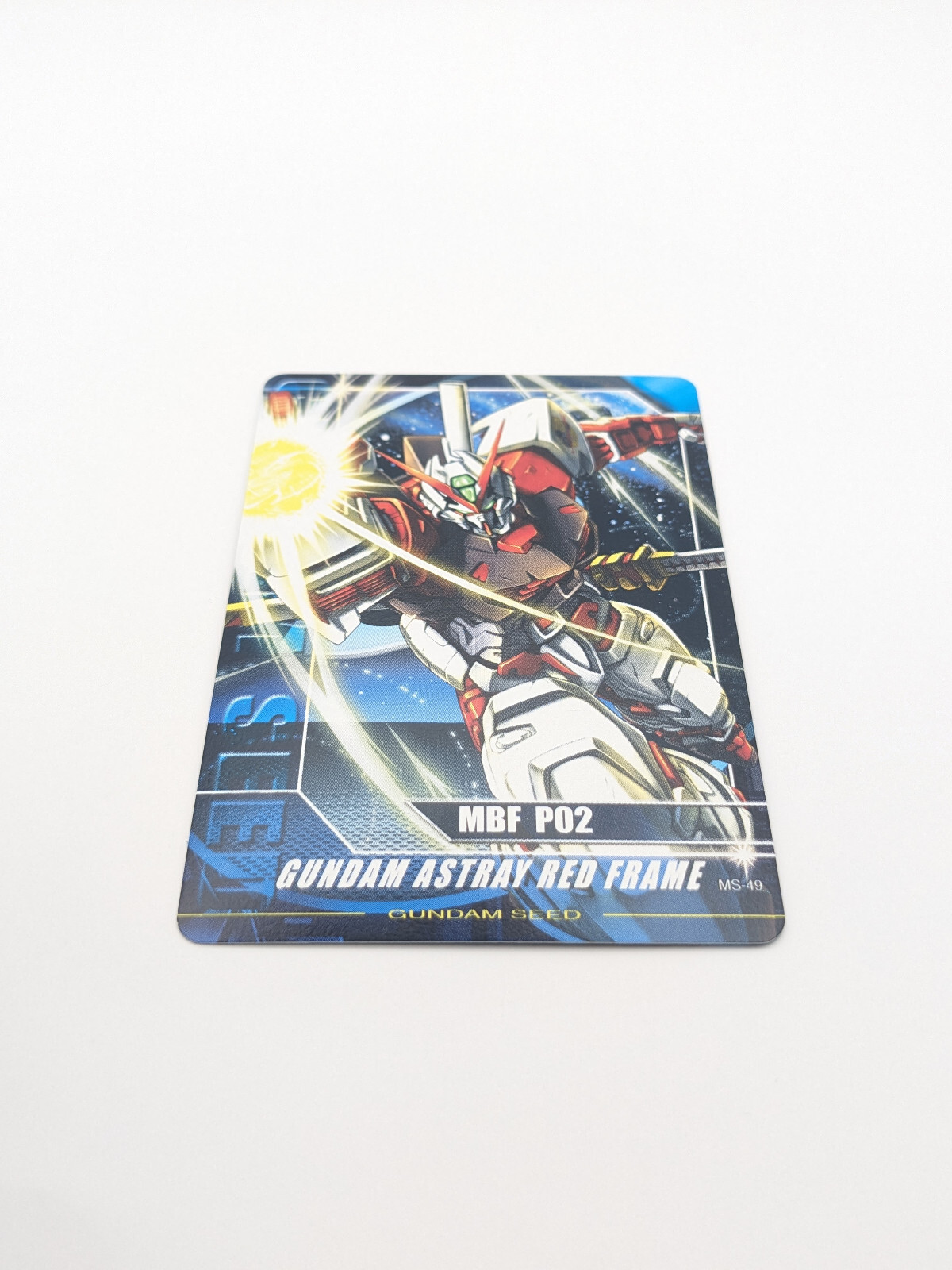 Gundam Astray Red Frame MBF-P02 MS-49 GUNDAM SEED Carddass Card 2003 ...