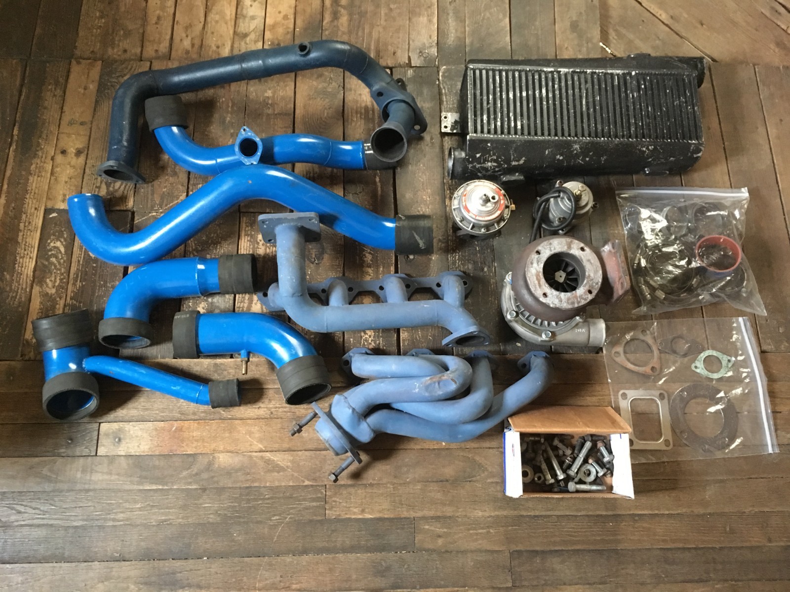 86-93 Ford Mustang 5.0 302 Turbo Charger Kit GT LX Cobra Saleen ...