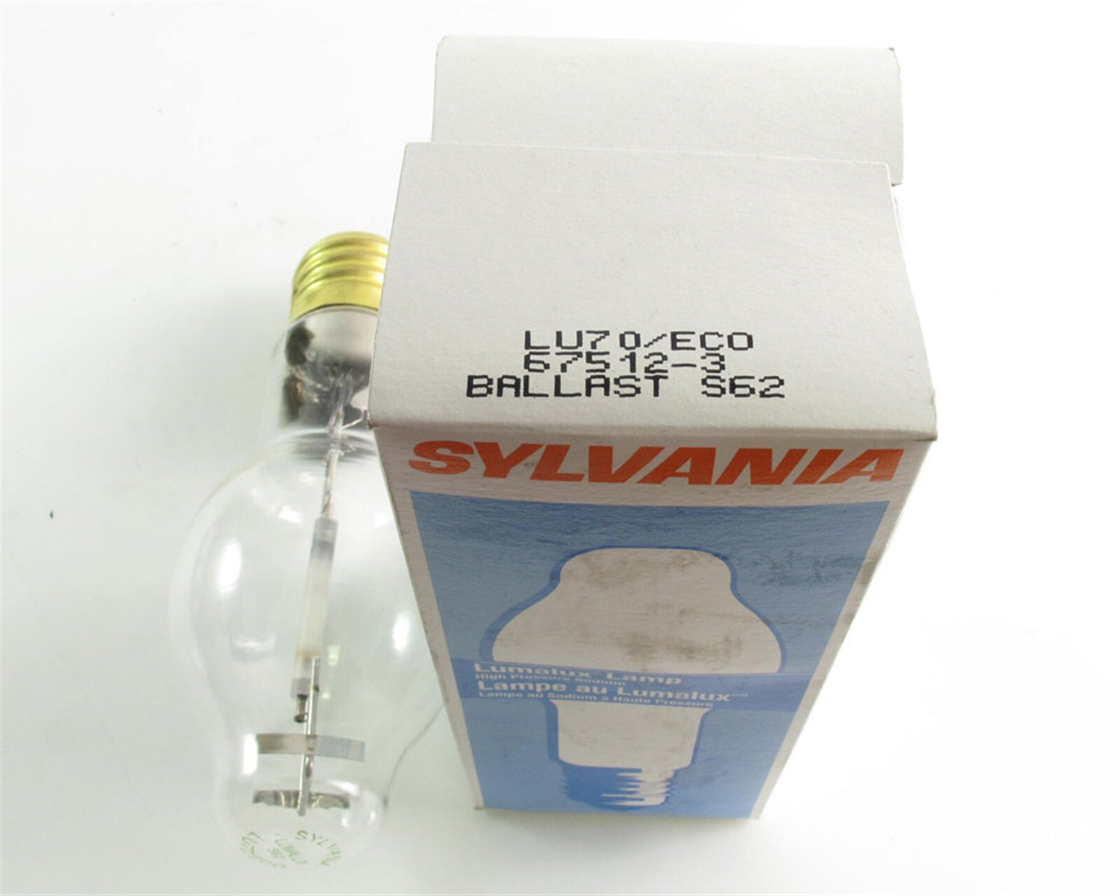 (2) Sylvania Lumalux LU70/ECO High Pressure Sodium Lamp | eBay