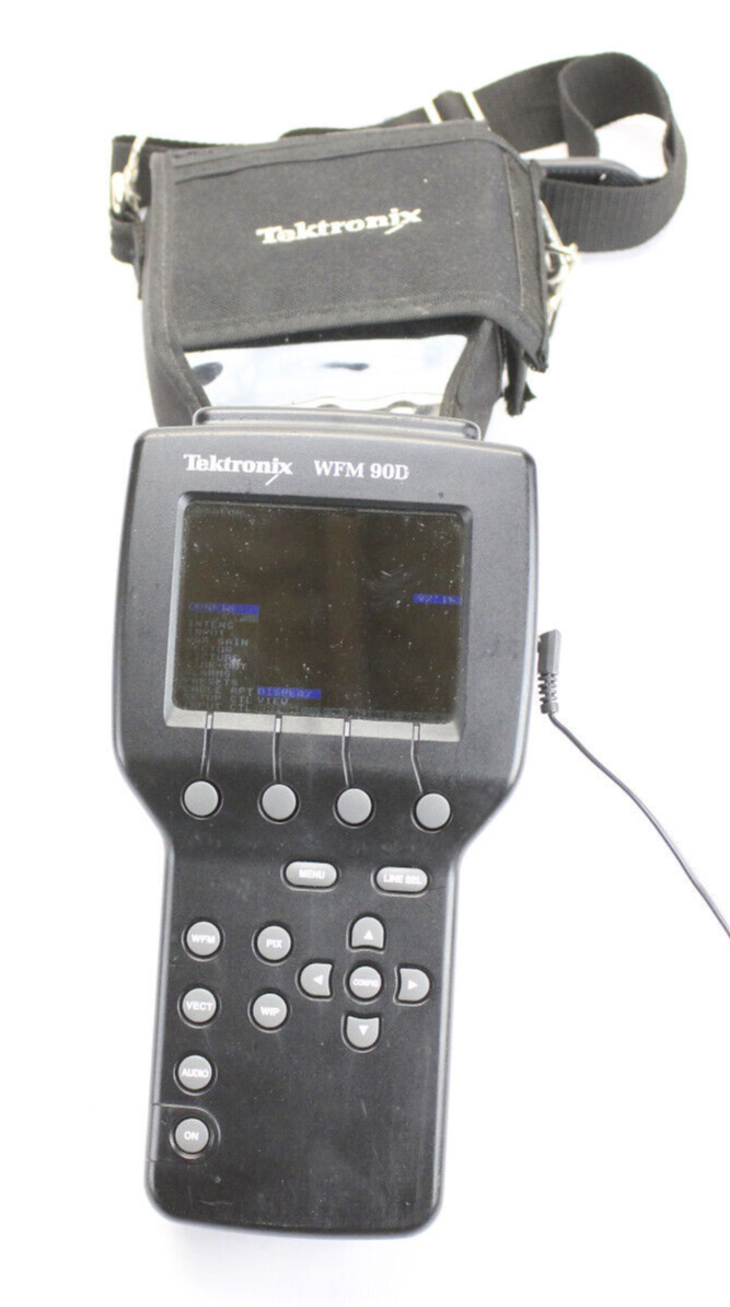 TEKTRONIX WFM 90D Handheld Wave Form Vector Audio Monitor Scope | eBay