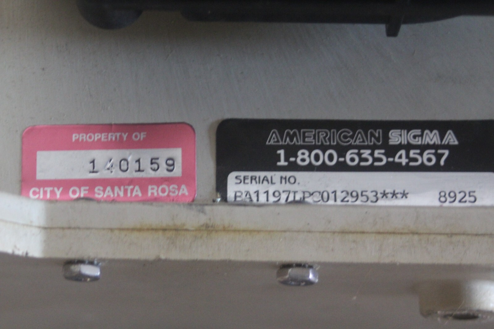 American Sigma 900 Tester | eBay