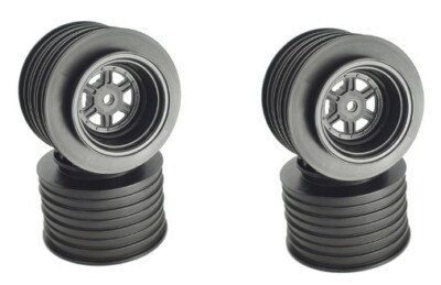 DE Racing Gambler Rear Wheel for Sprint Car Outlaw Tires Black DER-GSR ...