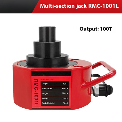 Multi-section Hydraulic Jacks Split Manual Electric Hydraulic Cylinders ...