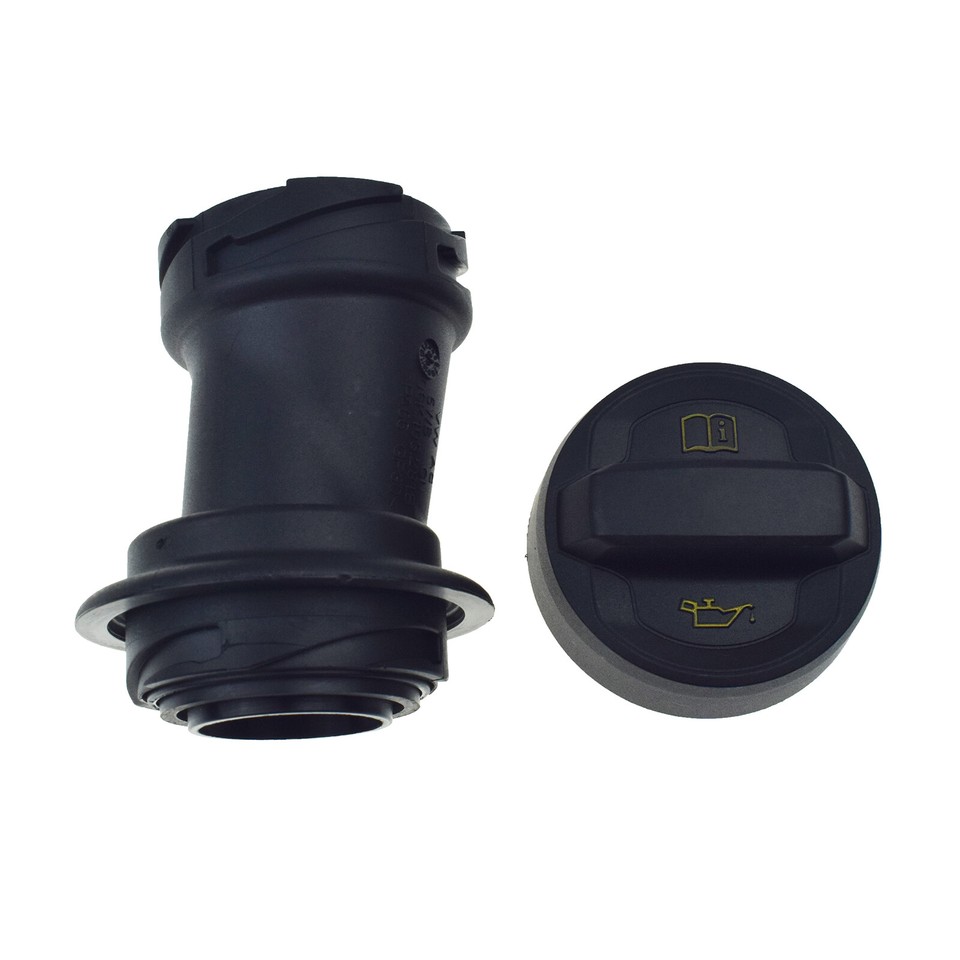 Oil Neck Pipe & Oil Filler Cap For VW Golf Tiguan GTI AUDI A3 A4 A5 A6 ...