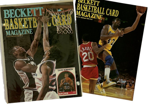 Beckett Basketball Card Magazine Issue #2 May/June 1990 & #3 July ...