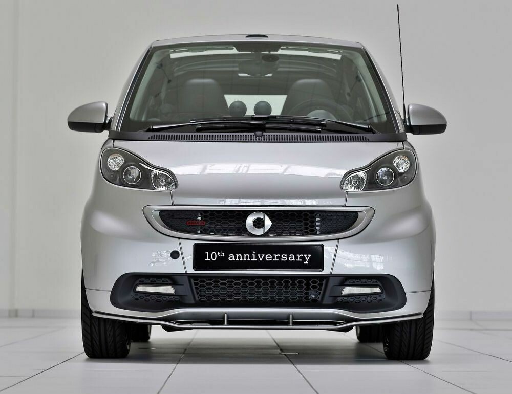 SPLITTER ADATTO PER SMART FORTWO 451 NERO LUCIDO LOOK SPORTIVO | eBay