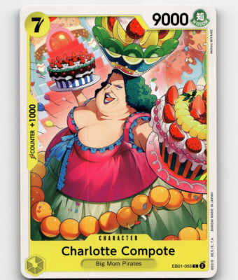 One Piece Card Game Charlotte Compote - Extra Booster: Memorial ...