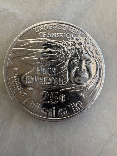 2023- D -EDITH KANAKA'OLE QUARTER MINT ERROR *RARE* | eBay