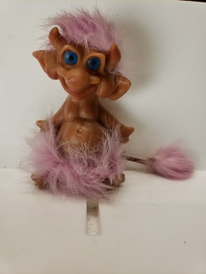 Reisler Grum Devil Troll Doll 4" Rabbit Fur 1960s Denmark | eBay