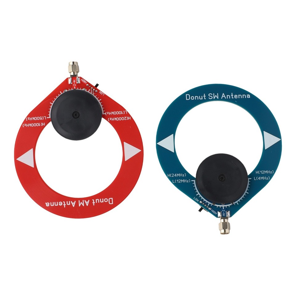 Newest SW/MW Antenna Loop Antenna Donut Antenna High-Impedance Narrow ...