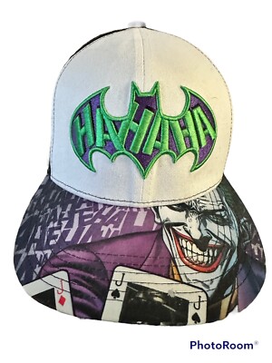 DC The Joker HaHaHa Snapback Hat | eBay