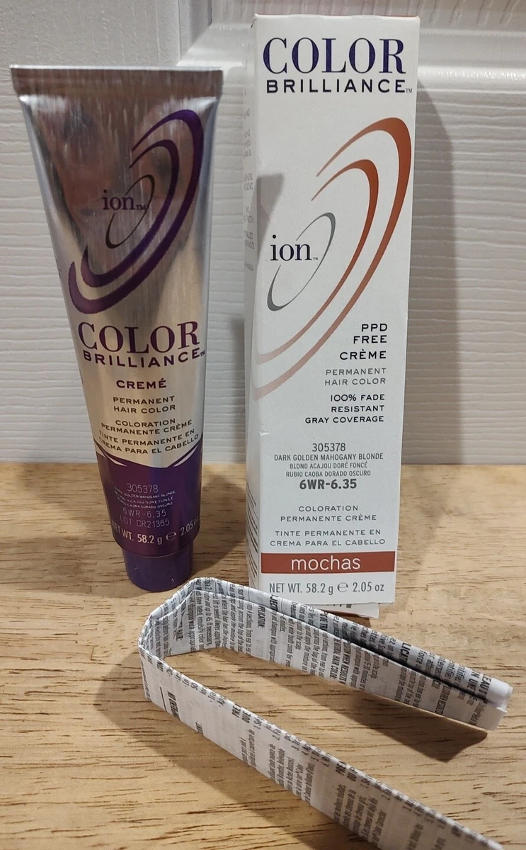 Dark Golden Mahogany Brown