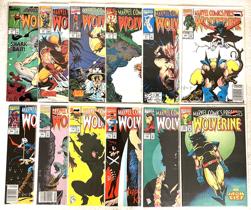 Lot of (12) Books - Wolverine (Copper/Modern-era Comics), Mid-High ...