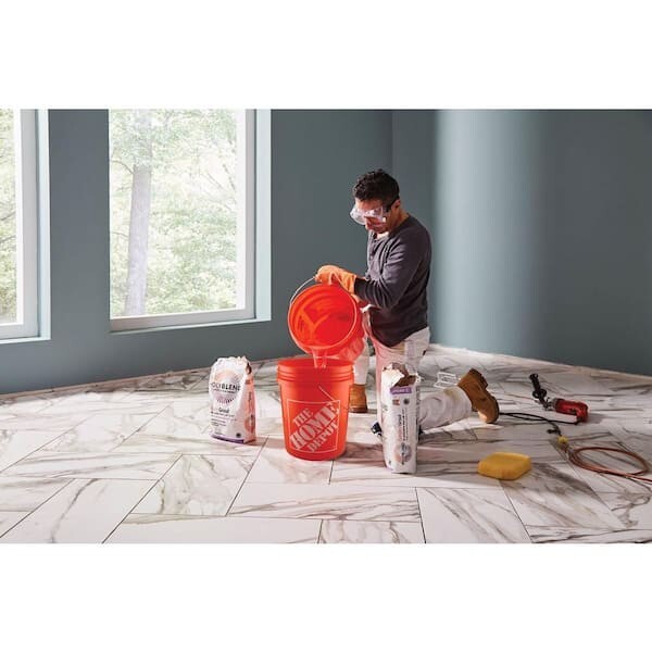 5 Gallon All Purpose Plastic Bucket Homer pails Paint Utility Job ...