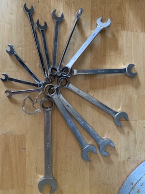 13 mac tools combination wrenches, used but good condition | eBay