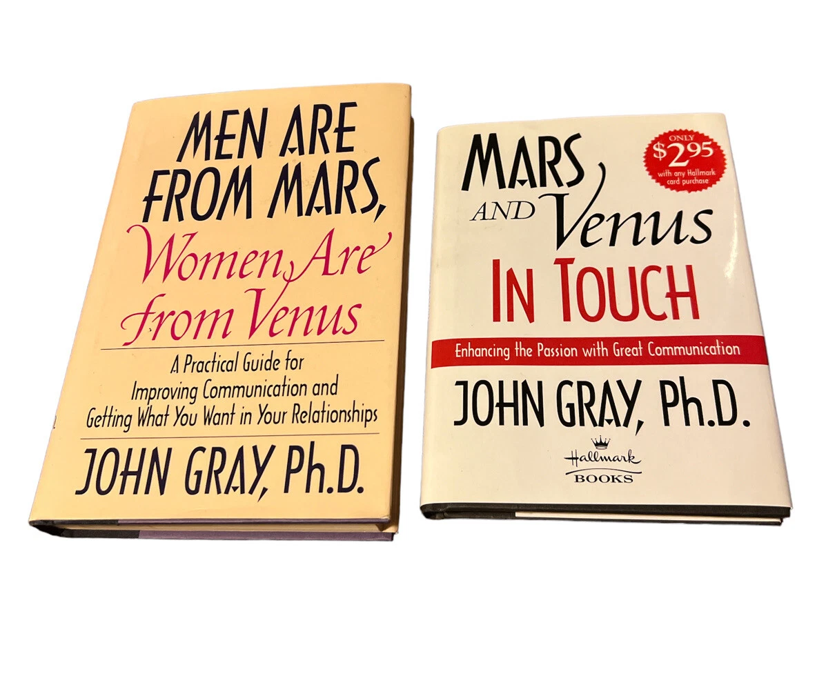 Men Are From Mars Women Are From Venus Book Cover