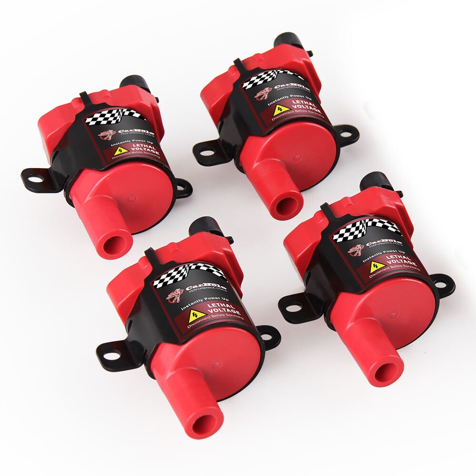 8 Pack D585 Ignition Coil With 748UU 8mm Spark Plug Wires Set for ...