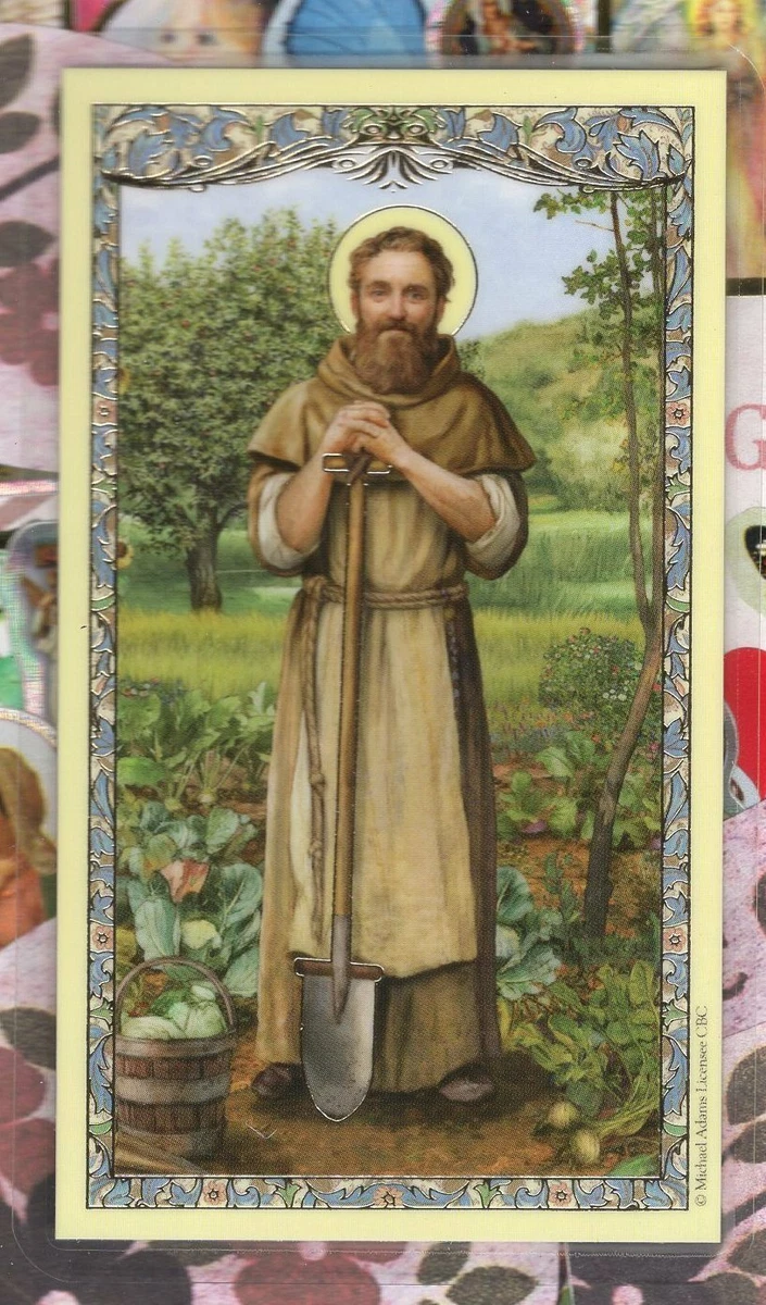 St Adam Patron Saint Of Gardeners | Fasci Garden